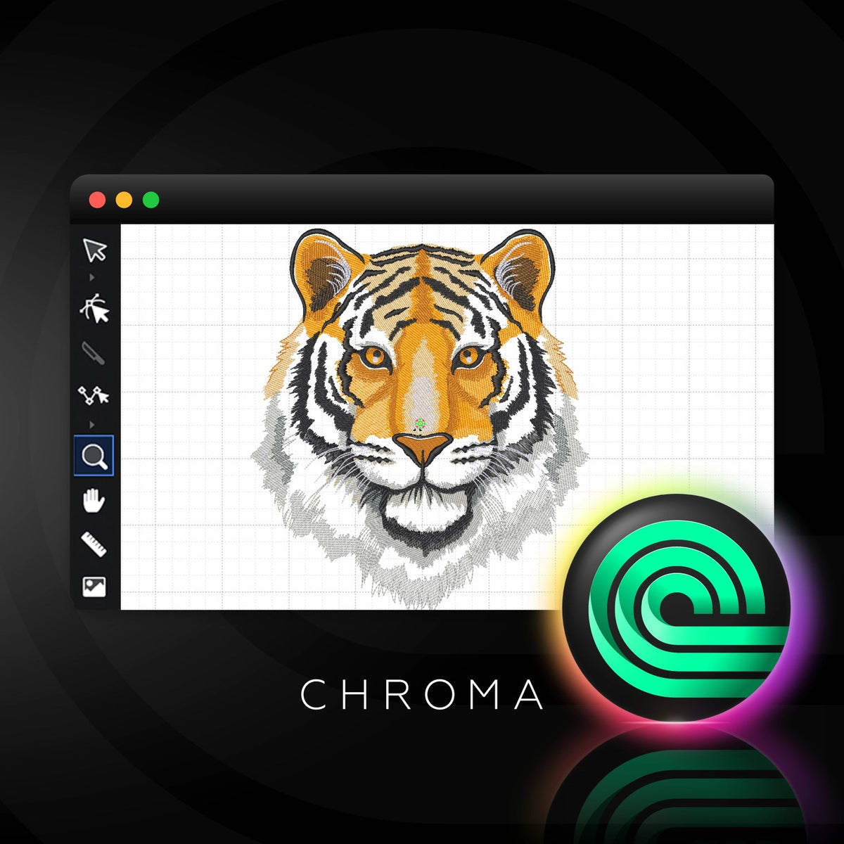 CHROMA EMBROIDERY SOFTWARE — SEAMTEC CORP