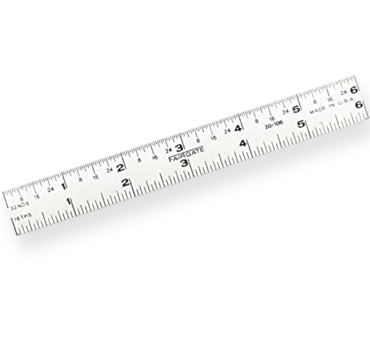 FAIRGATE® 6" Ruler — SEAMTEC CORP